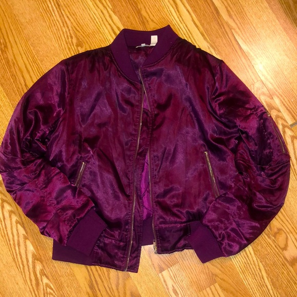 Fashion Nova | Jackets & Coats | Magenta Bomber Jacket | Poshmark